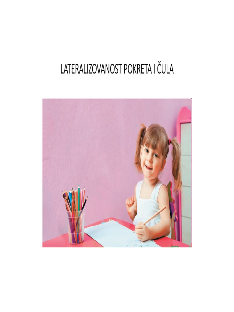 04 Lateralizovanost Pokreta I Cula | PDF