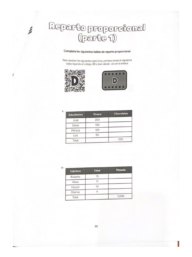 Reparto Proporcional | PDF