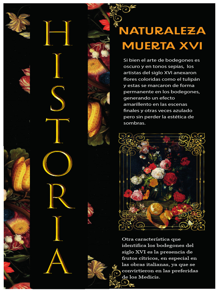 Actividad 06 Politico Arte - 001098978 - FMGH | PDF | Naturaleza muerta ...