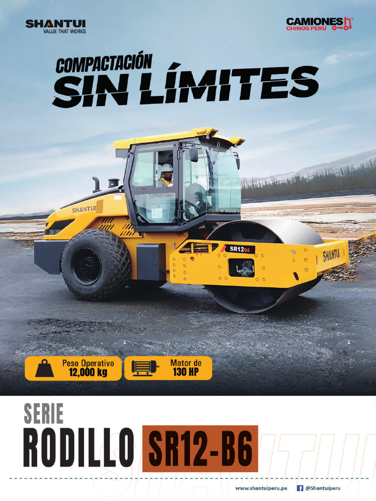 Ficha Técnica Rodillo SR12-B6 | PDF