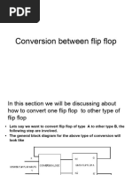 JK to D Flip Flop Conversion Guide | PDF