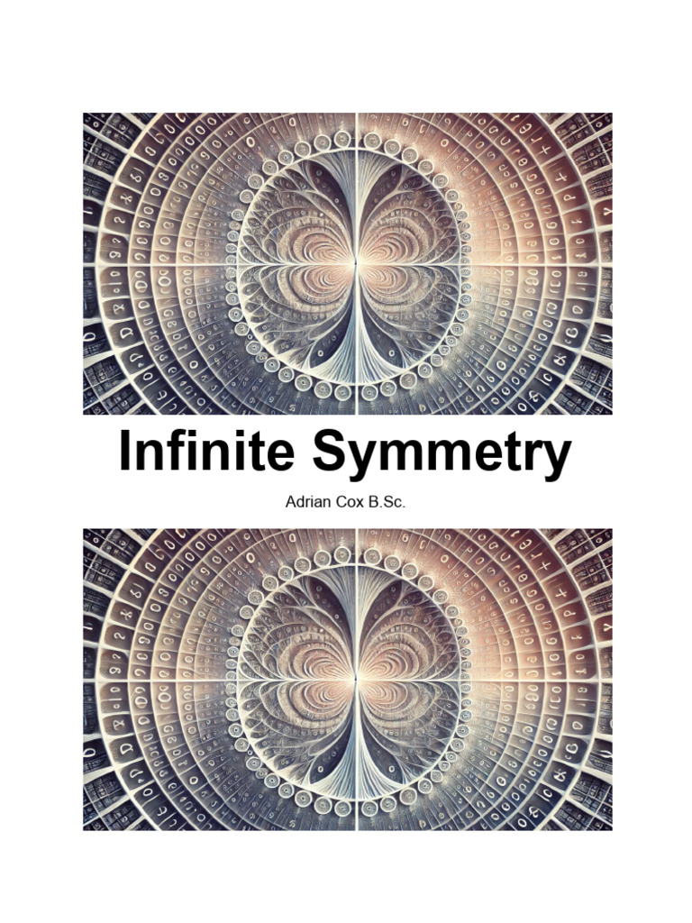Infinite Symmetry Mathematics | PDF | Infinity | Group (Mathematics)