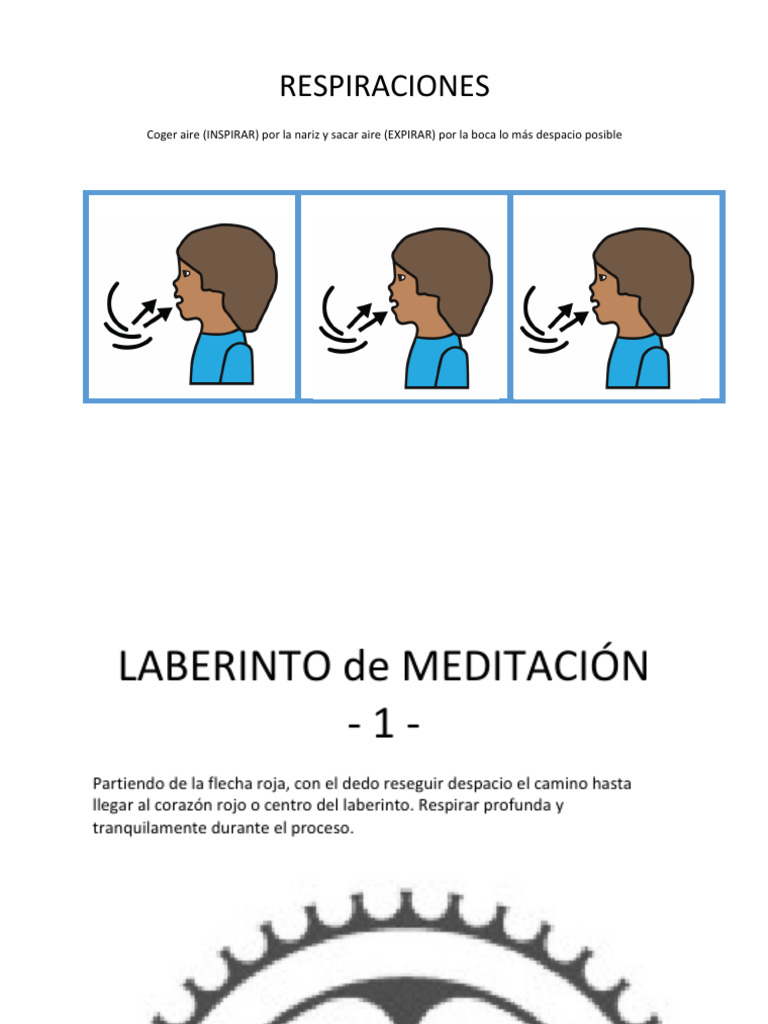 Laberinto Meditacion Respiracion CPL | PDF