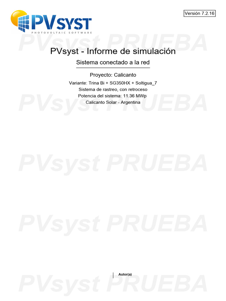 Calicanto Project - VC6-Report | PDF | Metrología | Fenomeno fisico