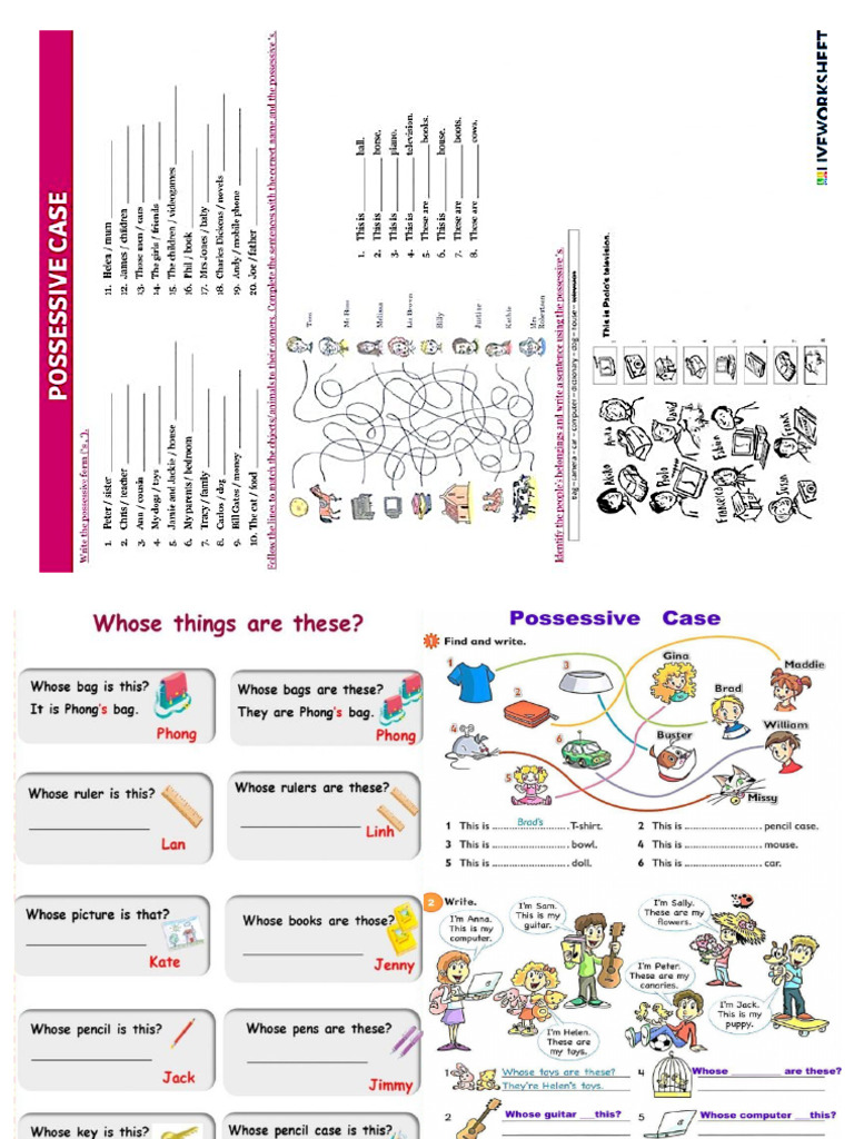 Possessive Case | PDF