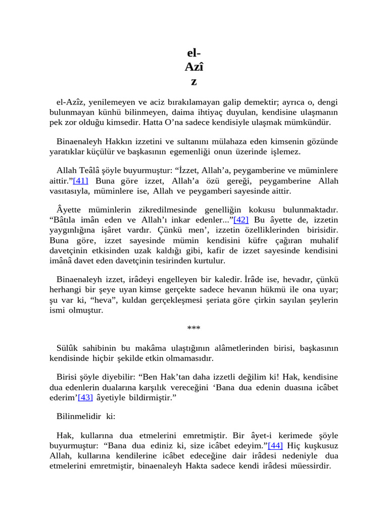 el AZİZ | PDF