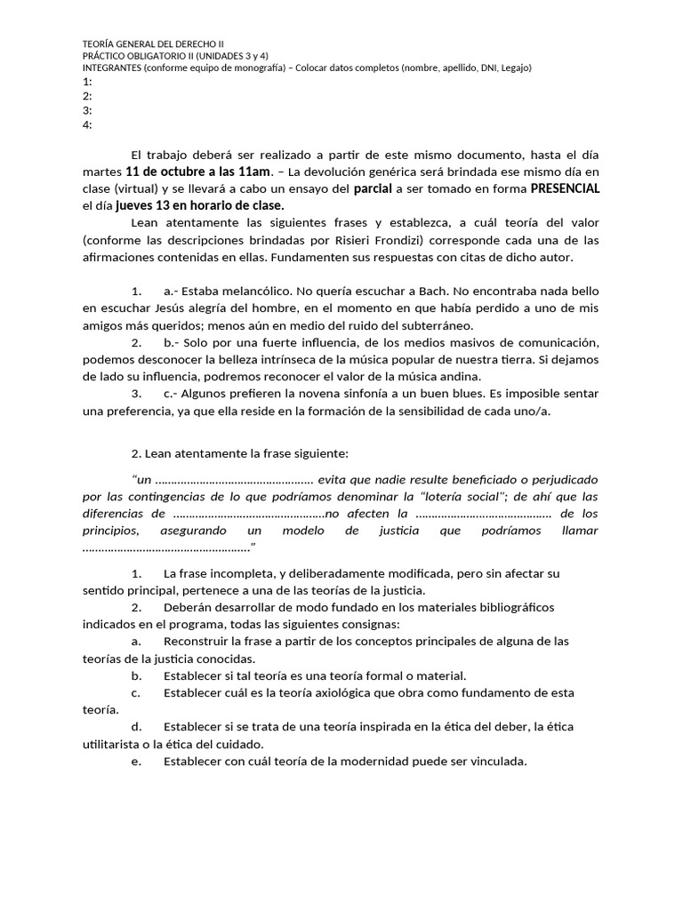 TGD2 - Trabajo Práctico Nro.2 - 2022 | PDF | Justicia | Crimen y violencia