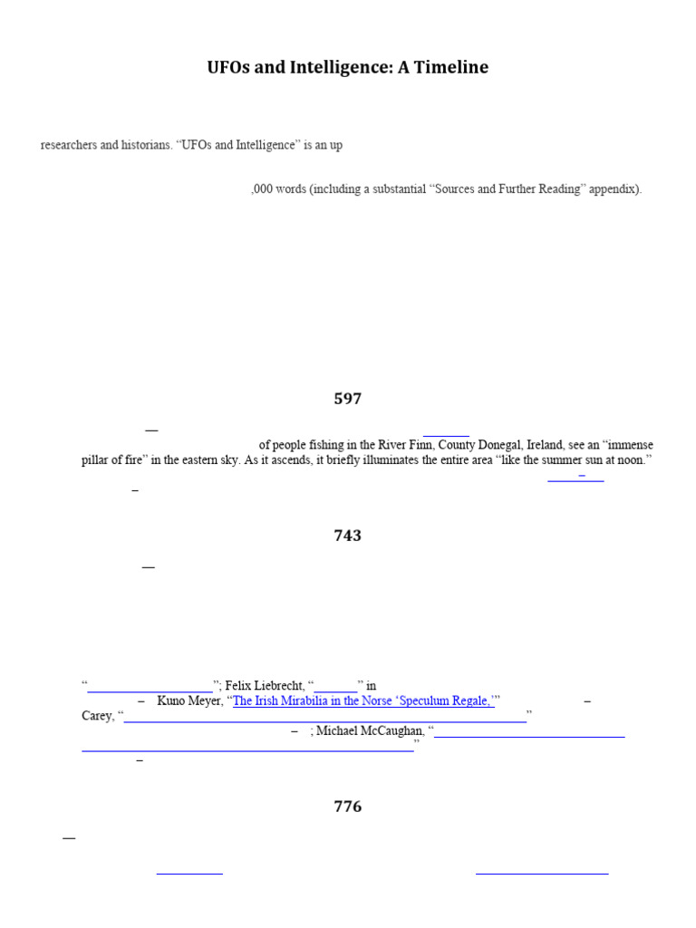 Ufos and Intelligence | PDF