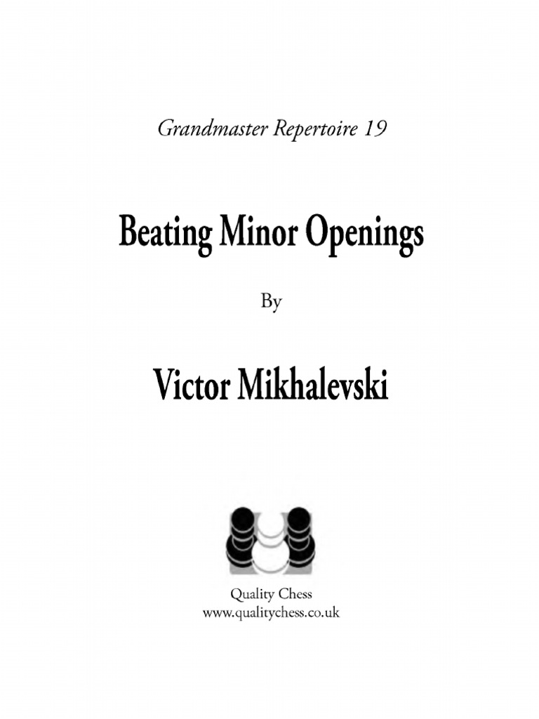 Toaz - Info Beating Minor Openings PR | PDF