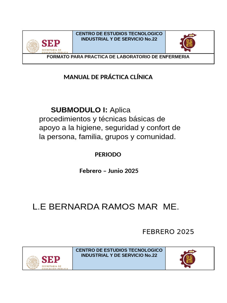 Cuadernillo de Enfermeria | PDF | Laboratorios | Medicina Familiar