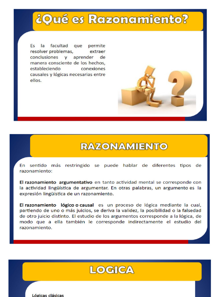 Logica+y+Razonamiento | PDF