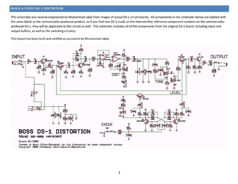 01 DS1 Distortion | PDF