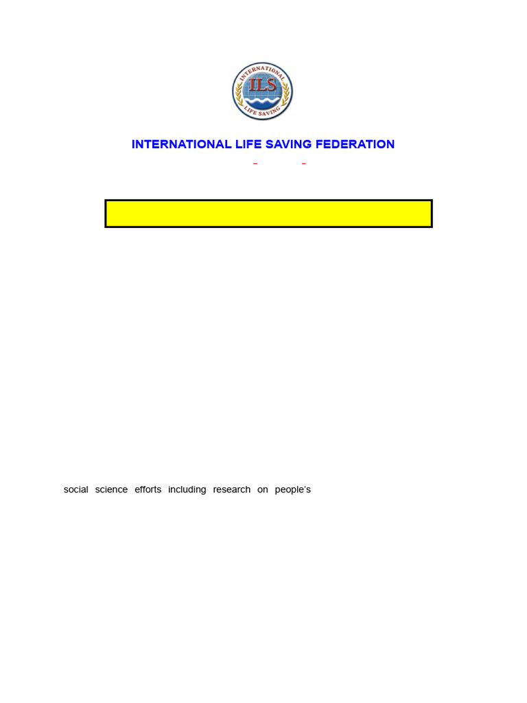 LPS 18 Rip Currents Position Statement 200303 | PDF | Physical ...