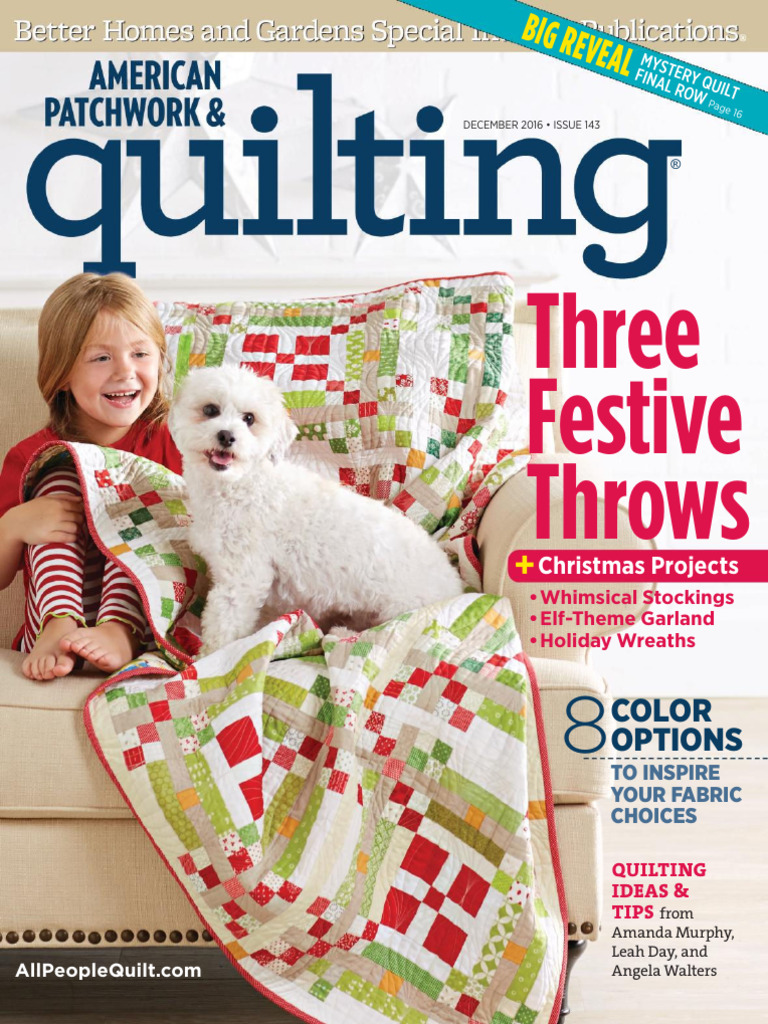 AmericanPatchworkQuilting.n143 | PDF | Quilting | Quilt