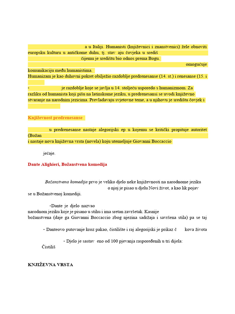 Renesansa Skripta2raz | PDF