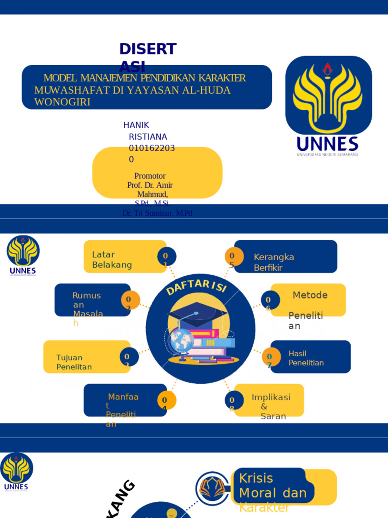 Paparan Disertasi | PDF