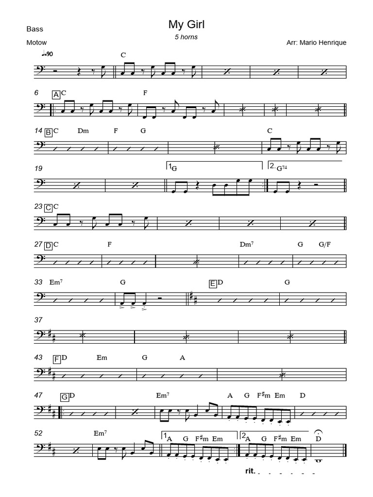 My Girl SP3 Bass | PDF
