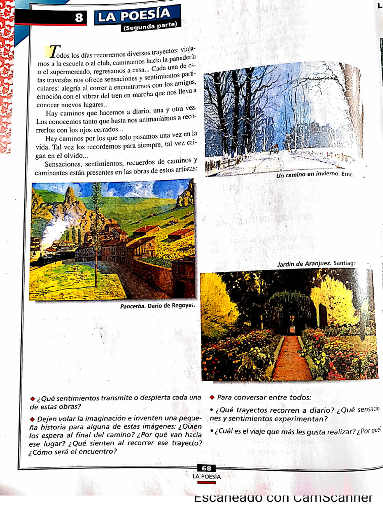 La Poesía.3er Año | PDF