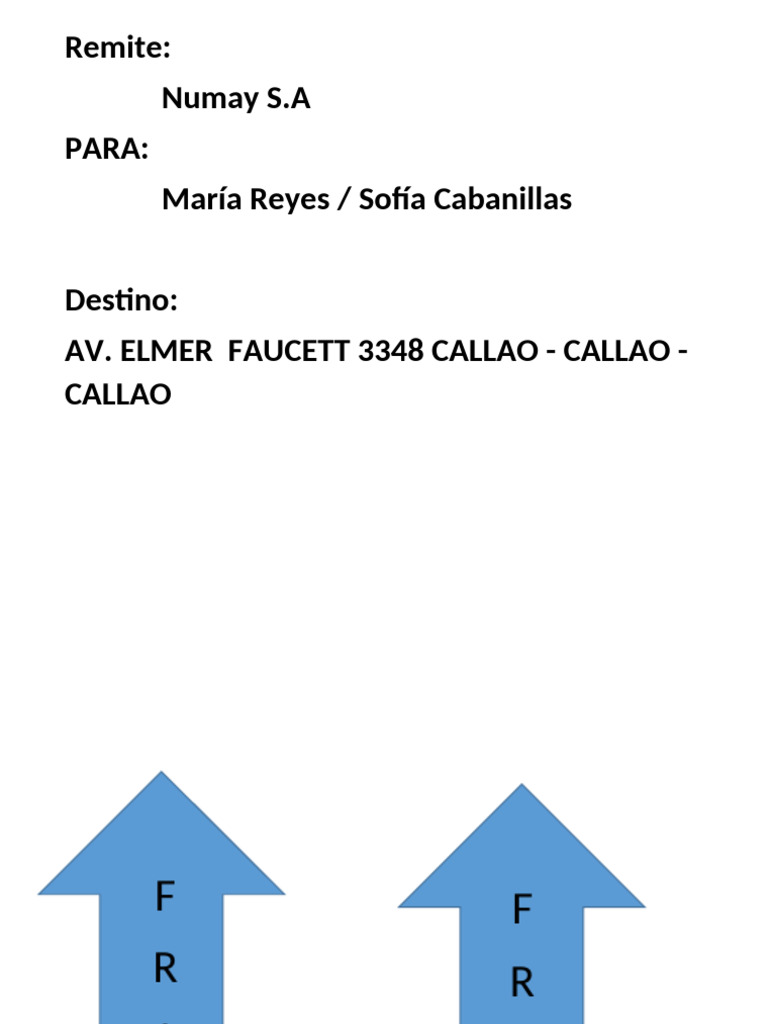 Frascos Envios | PDF