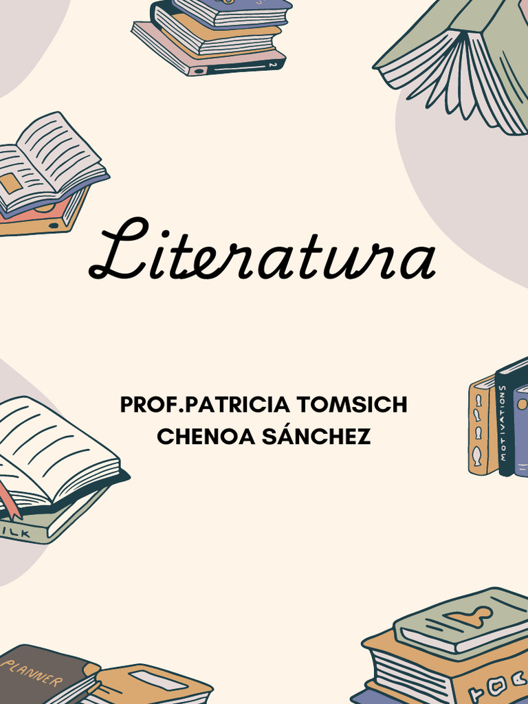 Caratula de Literatura | PDF