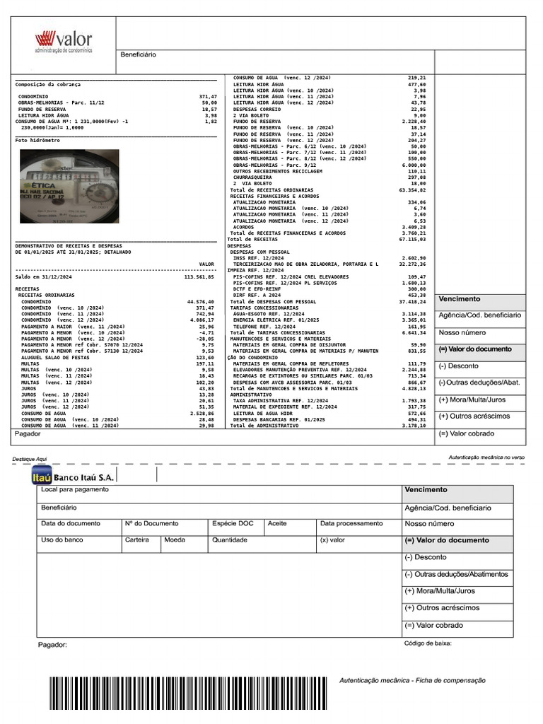 Boleto 65223-Mar2025 | PDF