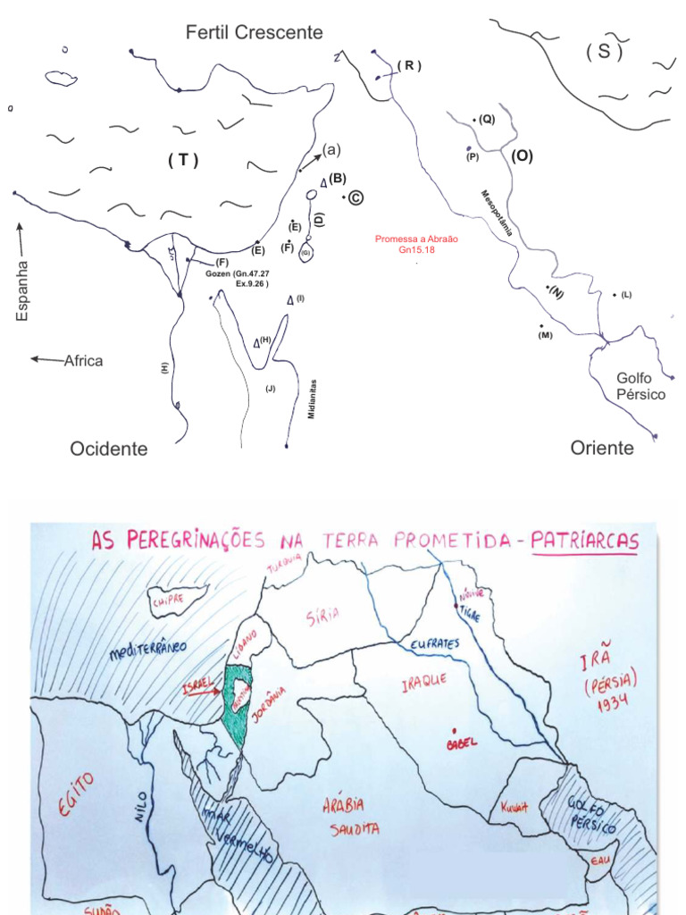 Crescente Fértil. - Prova de Recuperação | PDF