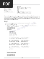 CTS Coding Questions With Answers | PDF | Software | Software Engineering