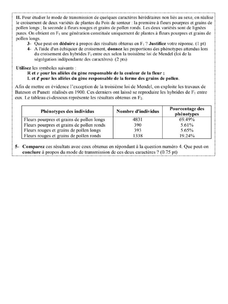 Série D'exercices - Lois Statistiques | PDF