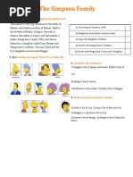 The Simpsons Family Exercises | PDF