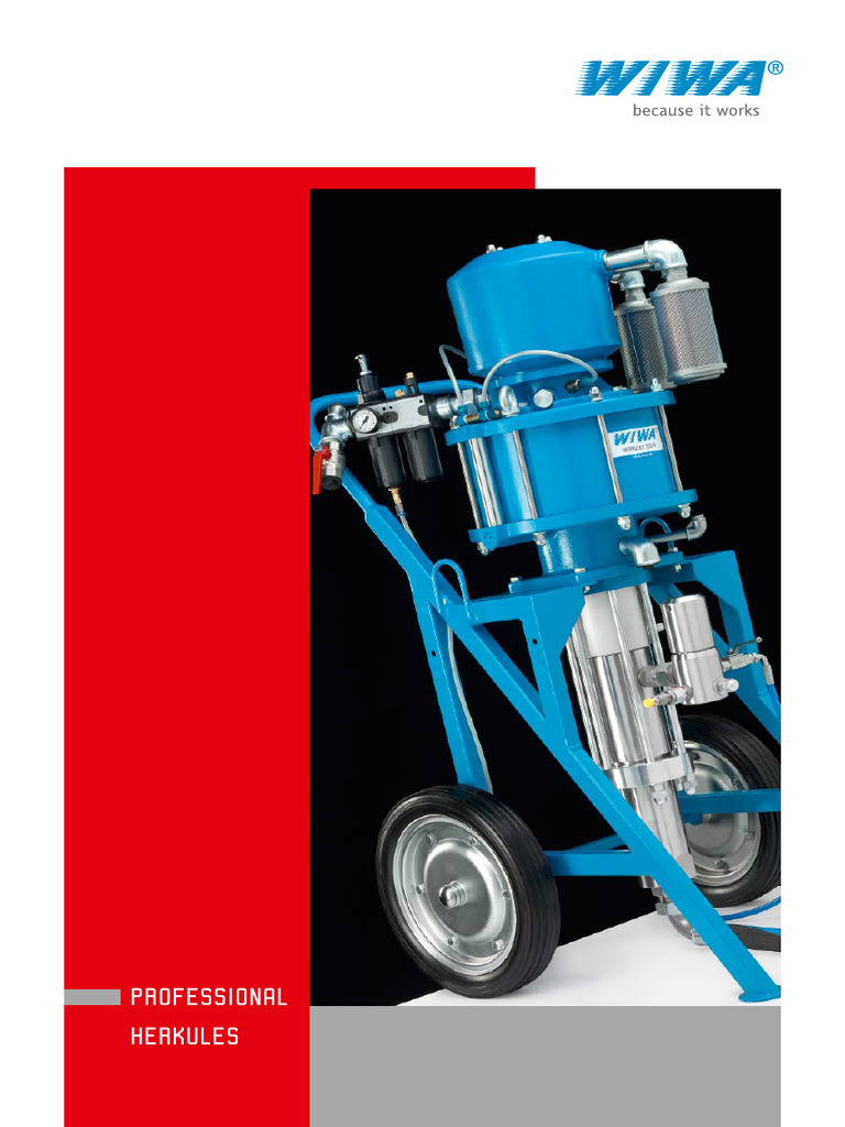 WIWA Professional & Herkules Overview | PDF | Paint | Pump