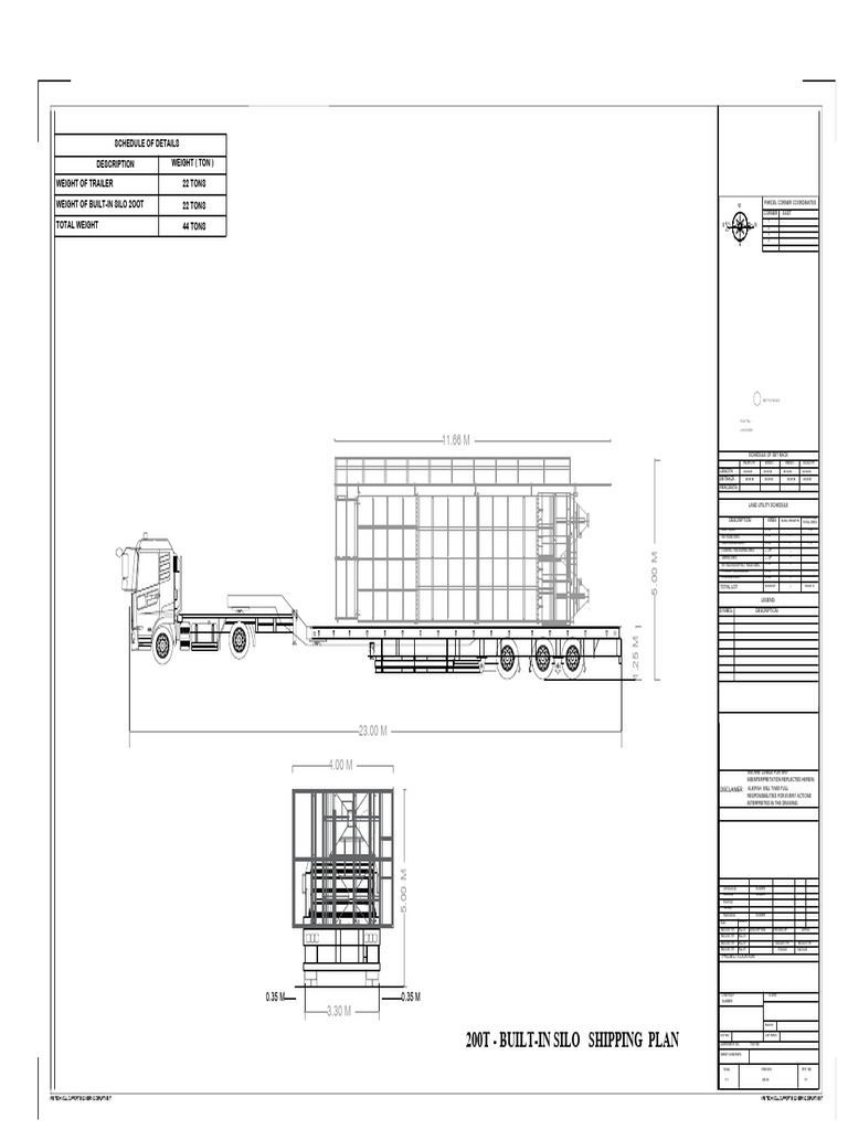 Silo Plan and Area Specifications | PDF