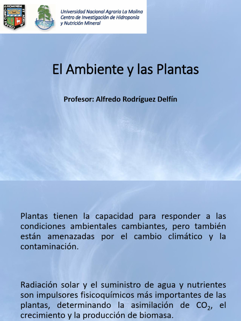 Estrés Ambiental y Respuesta de las Plantas | PDF | Fenotipo | Genotipo