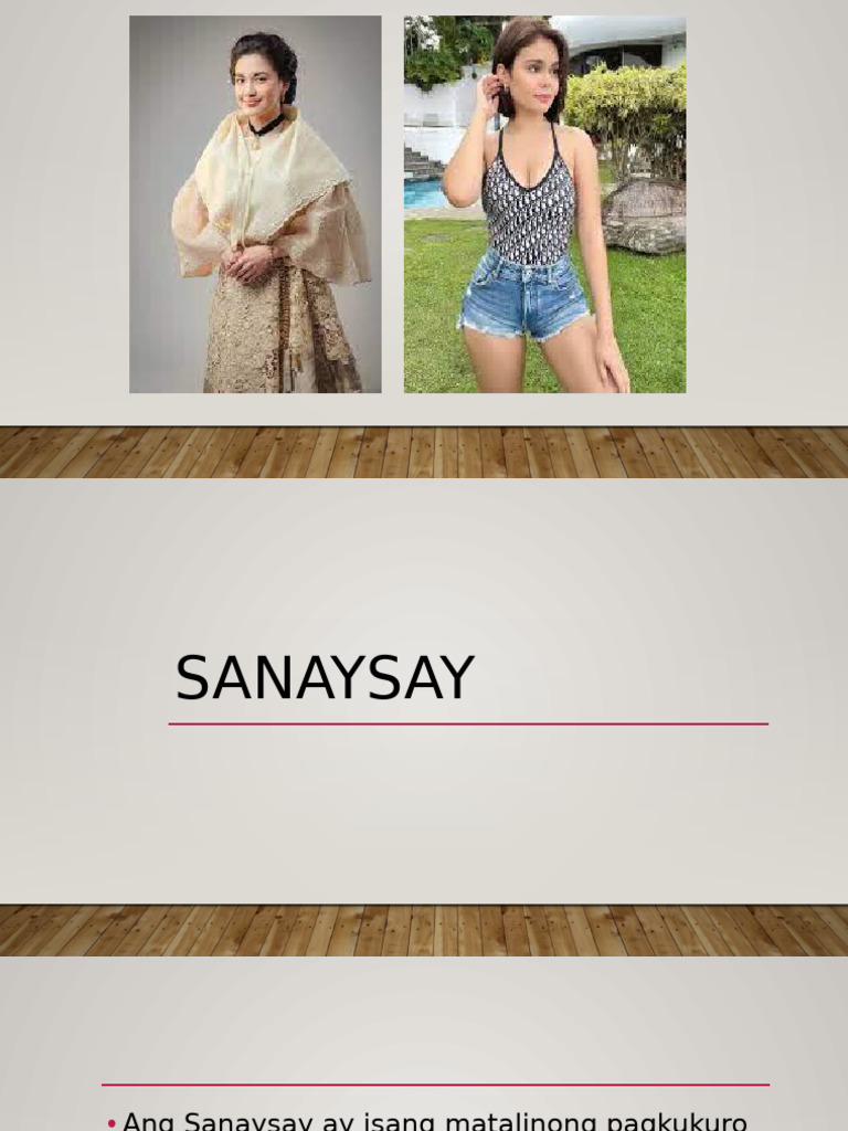 Sanaysay | PDF