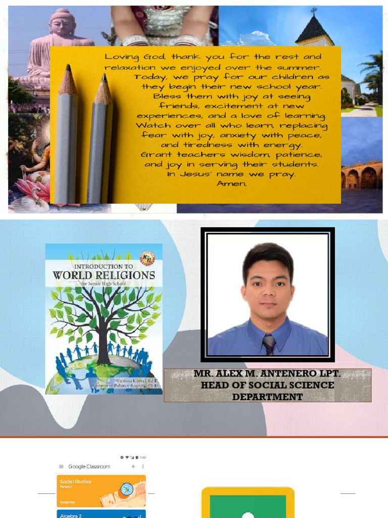 Lesson 1 - Introduction To The World Religion and Belief System | PDF ...