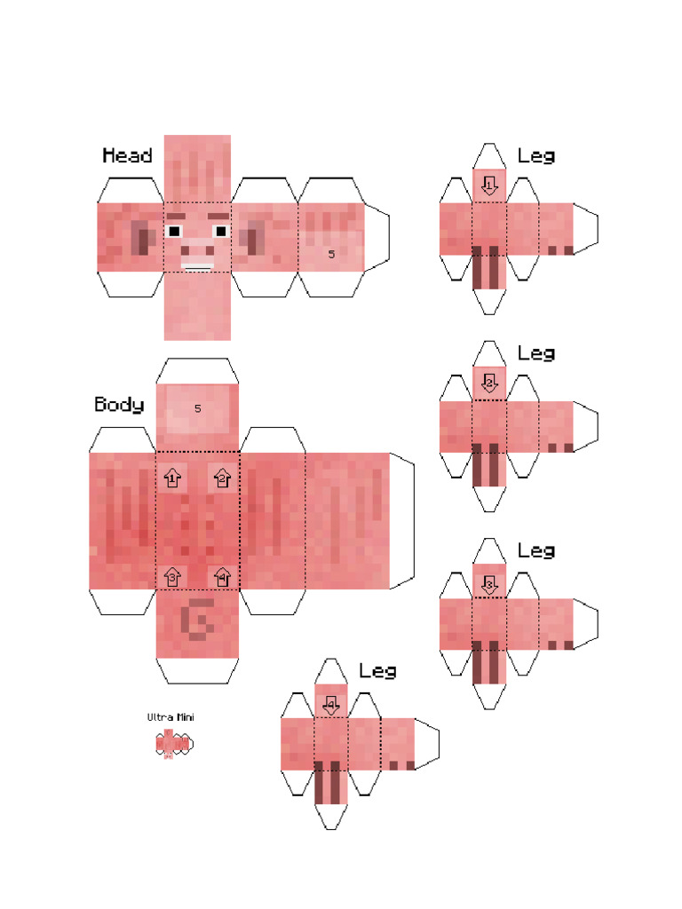 Papercraft Generator - Pixel Papercraft | PDF
