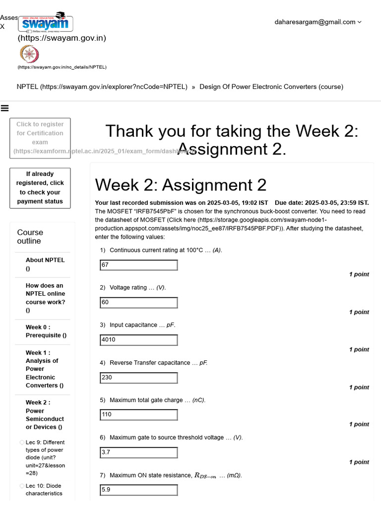 Design of Power Electronic Converters - - Unit 5 - Week 2 _ Power ...