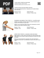 Lower Extremity Stretching Home Exercise Program (Article) Author ...