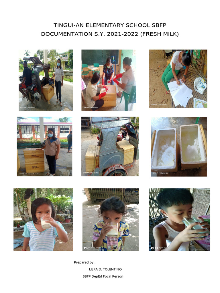 Milk Documentation 2021-2022 | PDF