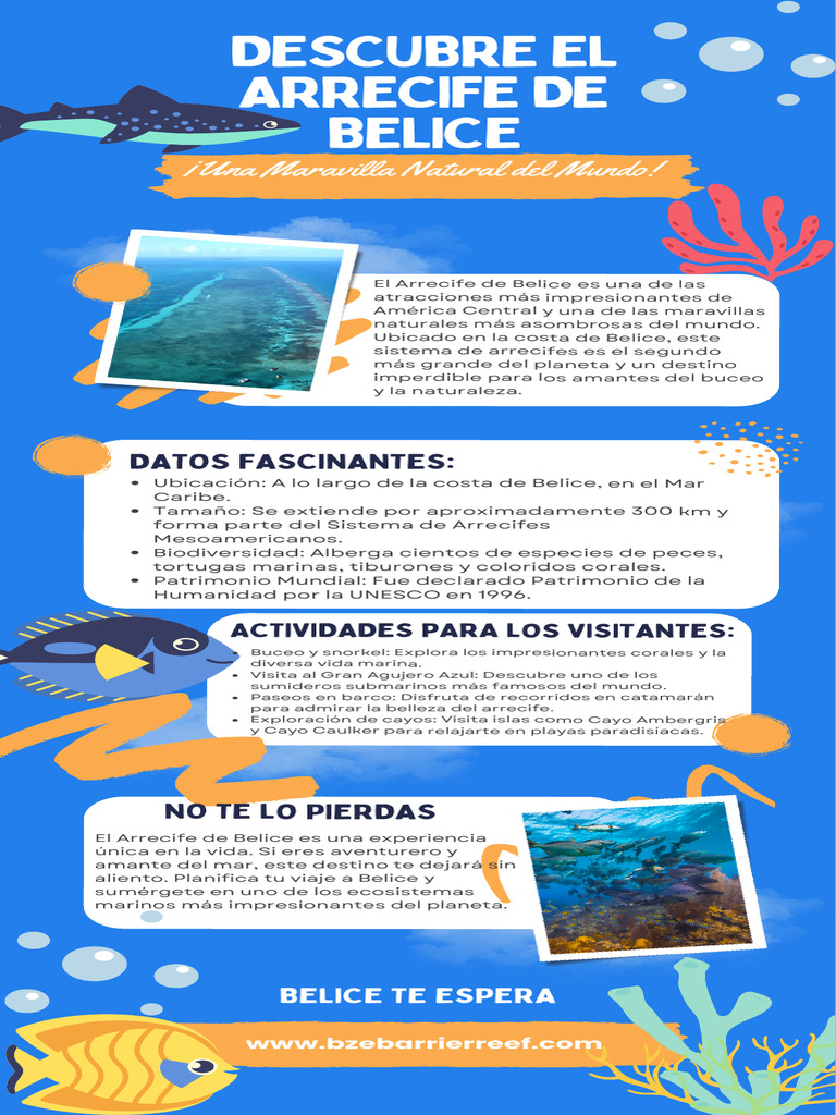 Maravillas del Arrecife de Belice | PDF