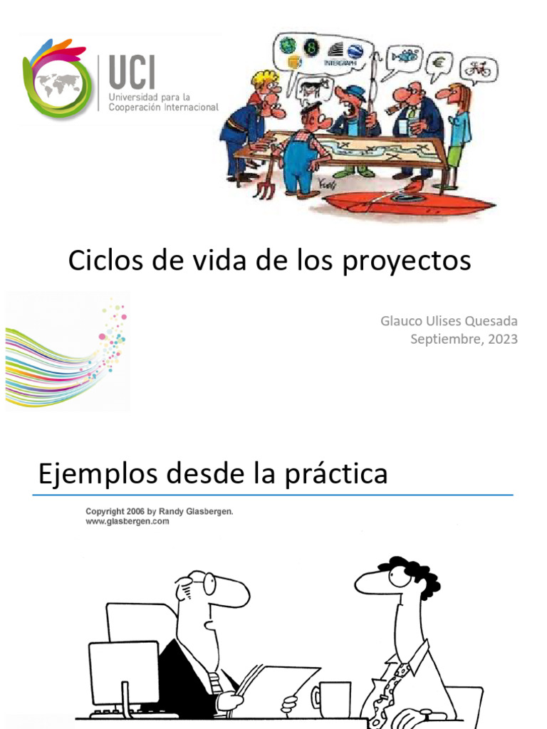 Ciclos de Vida de Los Proyectos: Glauco Ulises Quesada Septiembre, 2023 ...