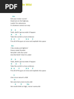505 Chords and Strumming Guide | PDF | Tempo | Song Structure