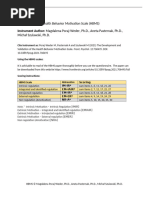 NASM PES Handout Sports Mental Toughness Questionnaire (SMTQ) | PDF ...