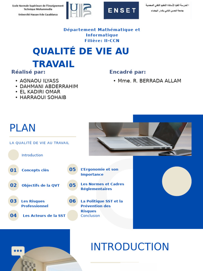 QVT | PDF | Santé et sécurité au travail | Gestion des risques