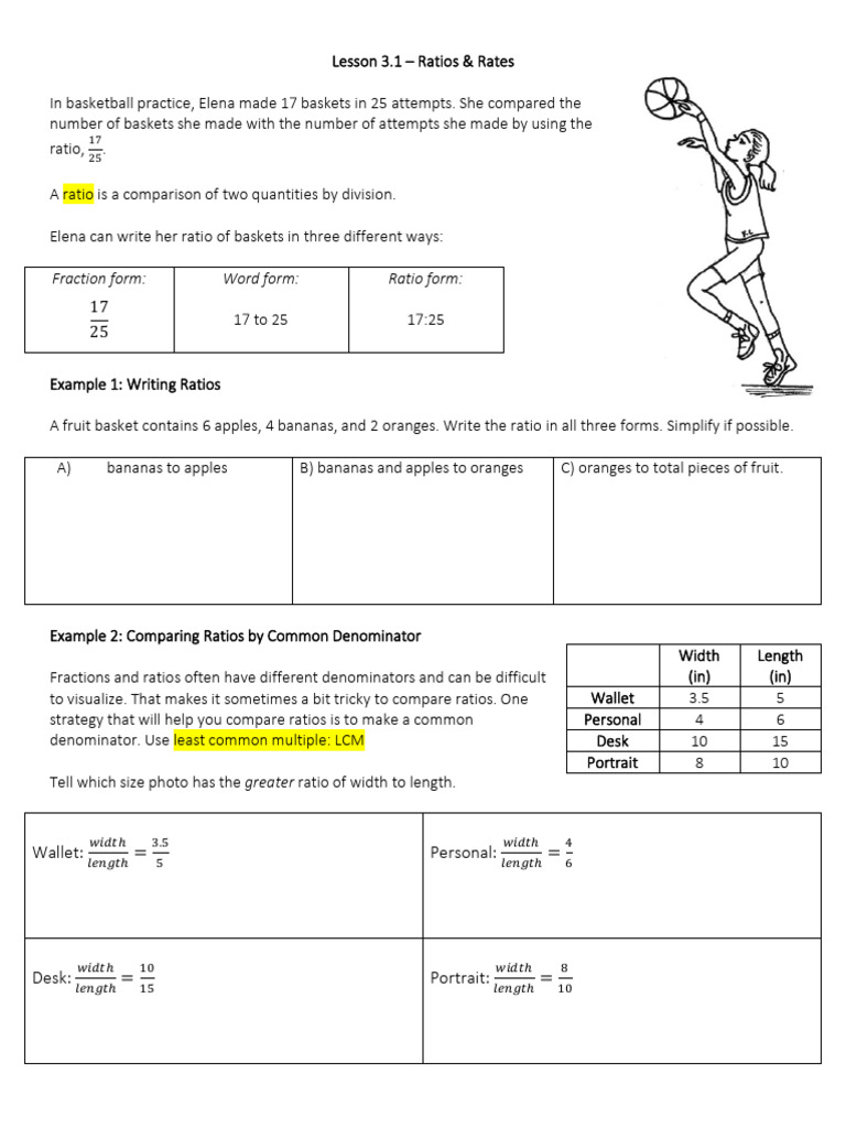 Ratio Simplifier and Comparison Guide | PDF | Ratio | Numbers