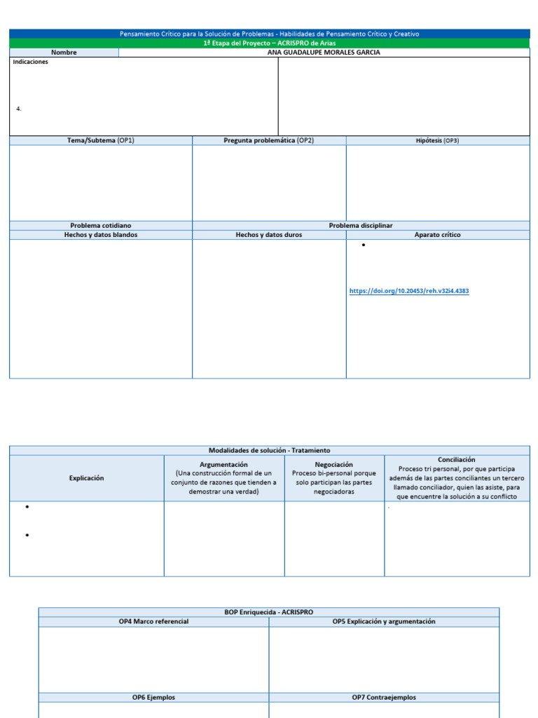 ACRISPRO ACT08-ANA MORALES | PDF | Odontología | Especialidades Medicas