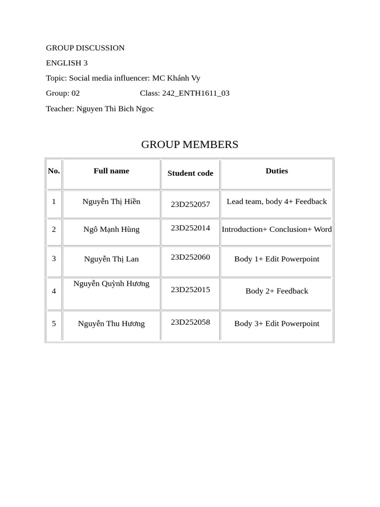 GROUP DISCUSSION | PDF
