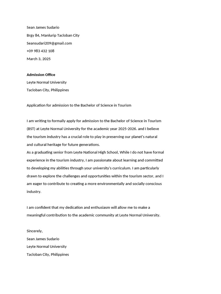 Collage Admission | PDF