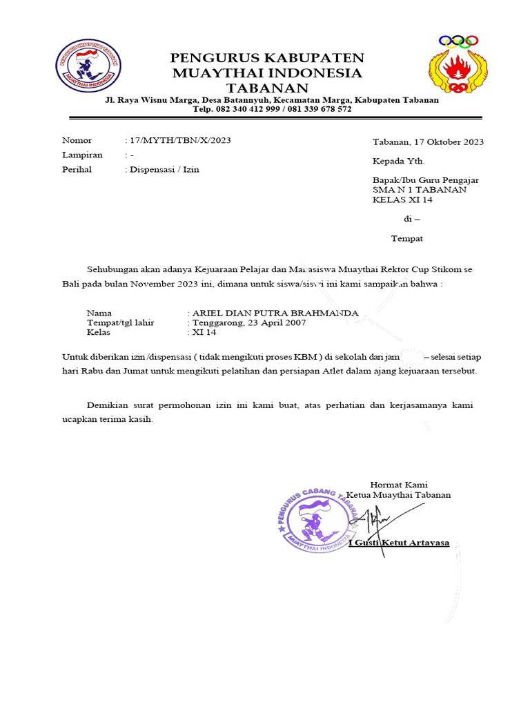 Ariel Dian p (Dispen) | PDF