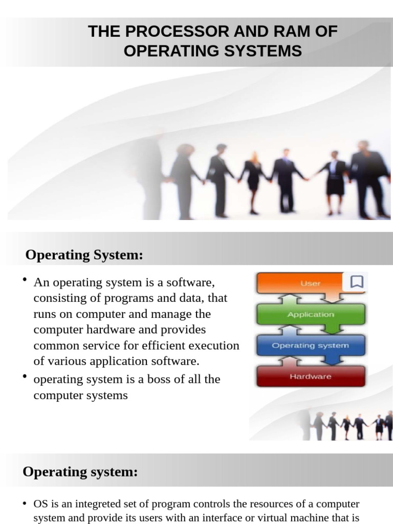 THE-PROCESSOR-AND-RAM-OF-OPERATING-SYSTEMS (1) | PDF | Operating System | Process (Computing)