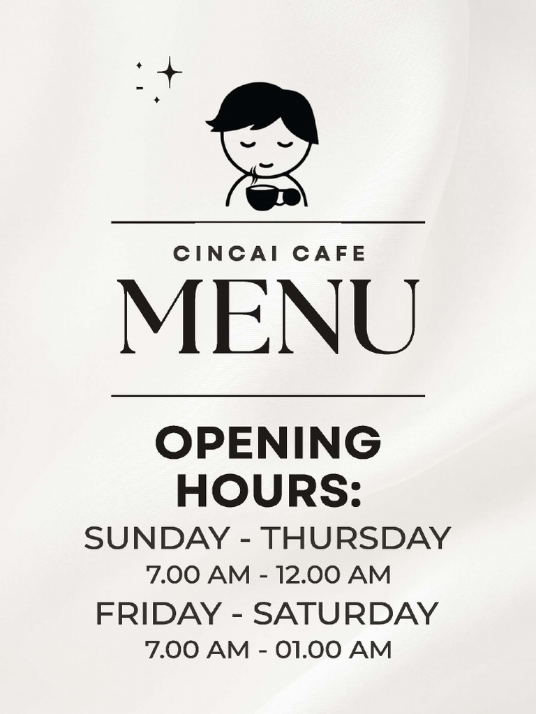 Cincai Menu Ok1 | PDF